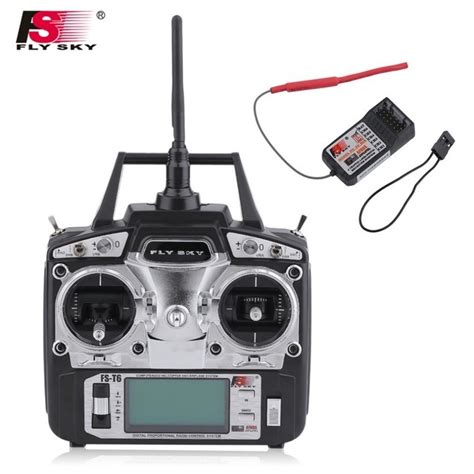flysky fs t6 2 4ghz 6ch remote control transmitter receiver mode 1 flysky