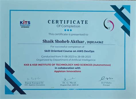 Shoheb Akthar Shaik Borra On Linkedin Awsdevops Continuouslearning