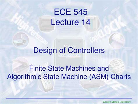 Ppt Design Of Controllers Finite State Machines And Algorithmic State Machine Asm Charts