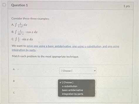 Solved Question 1 1 Pts Consider These Three Examples 1 A
