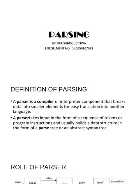 Parsing Pdf Parsing Formalism Deductive