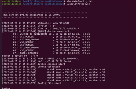 Ble Connection Vitalsigns Technology