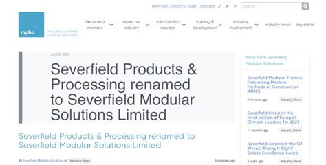 The Modular And Portable Building Association On Linkedin Modular