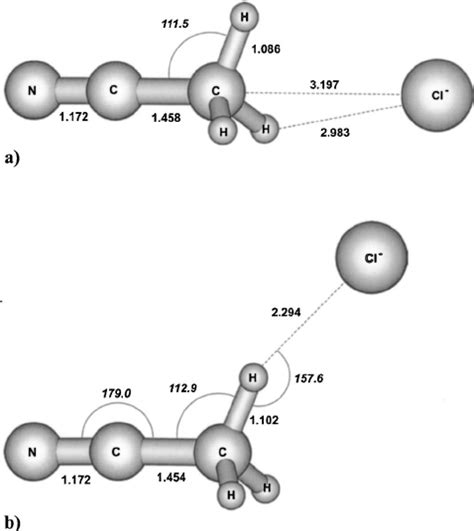 The Geometries Of ͑ A ͒ H3 And ͑ B ͒ L Anionic Isomers Of The Chlorine Download Scientific