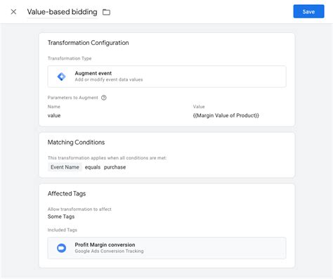 Control The Event Parameters Available To Tags With Transformations