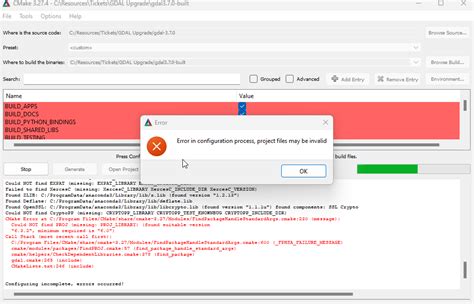 C Gdals Cmake Tooling Wont Accept Proj 632 Despite Requiring 60 Stack Overflow