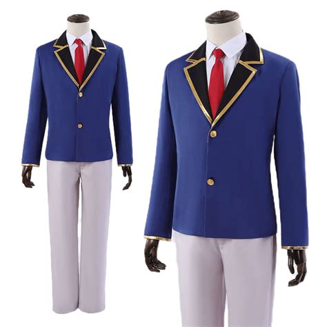 Aqua Hoshion Cosplay Costume Aqua Uniform Full Set Oshi No Ko Outfit For Youth Adults Nalagila