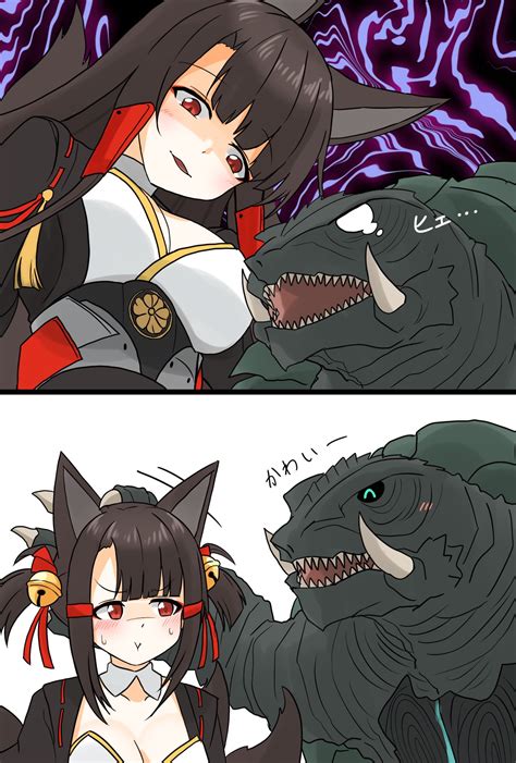 Akagi Akagi Chan Gamera And Gamera Azur Lane And More Drawn By Ibuki Tulta Icon Danbooru