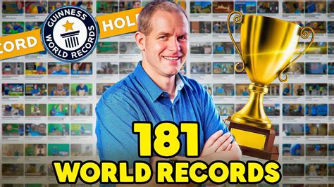 How I Broke The Most World Records YouTube
