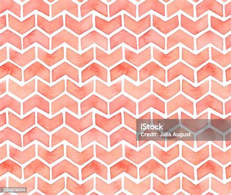 수채화 쉐 브 론 완벽 한 패턴입니다 부드러운 파스텔 색조 아름 다운 기하학적 인 모양 부드러운 세련 된 질감 부활제에 대한 스톡 벡터 아트 및 기타 이미지 Istock