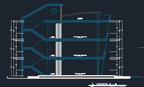 Tourist Recreation Center 2d Dwg Design Section For Autocad • Designs Cad