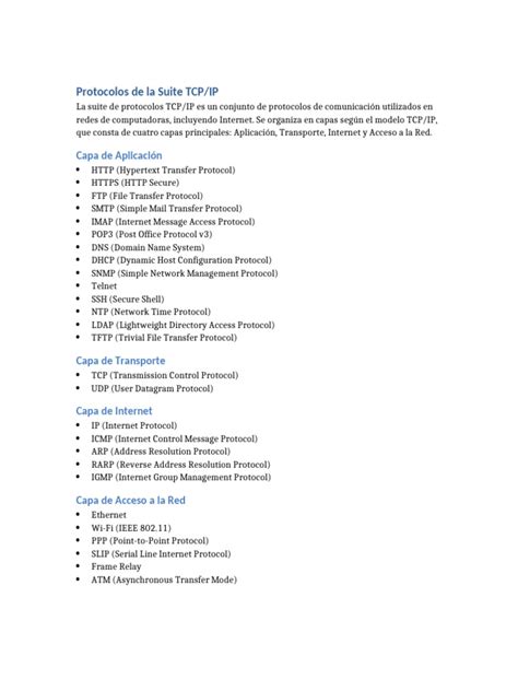 Protocolos Tcp Ip Pdf