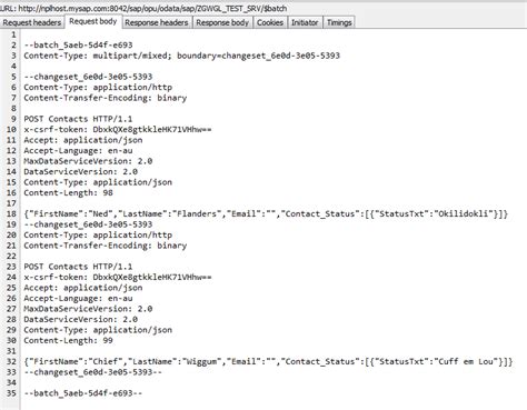 Gateway Batch Calls From Sapui5 Sap Community