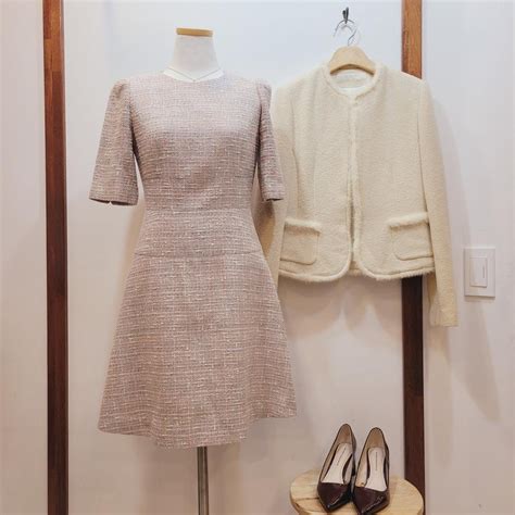 미니멈 트위드 원피스 헬로마켓