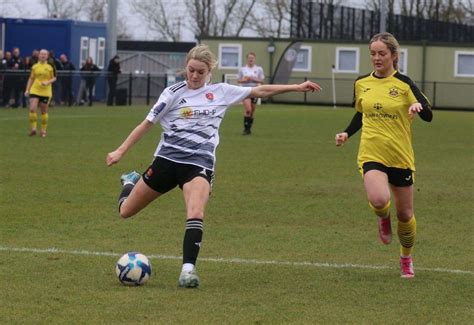 Cambridge City Striker Faith Harrison Scores Hat Trick In 3 0 Win Over