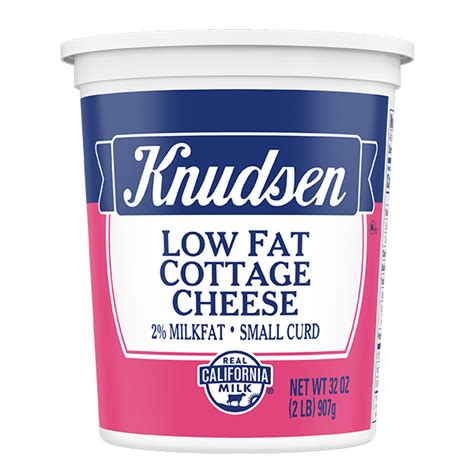 2 Cottage Cheese Small Curd 32oz Knudsen