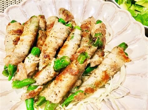 シンプルが一番美味しいししとう豚肉巻き By キムキムチェリー 【クックパッド】 簡単おいしいみんなのレシピが396万品