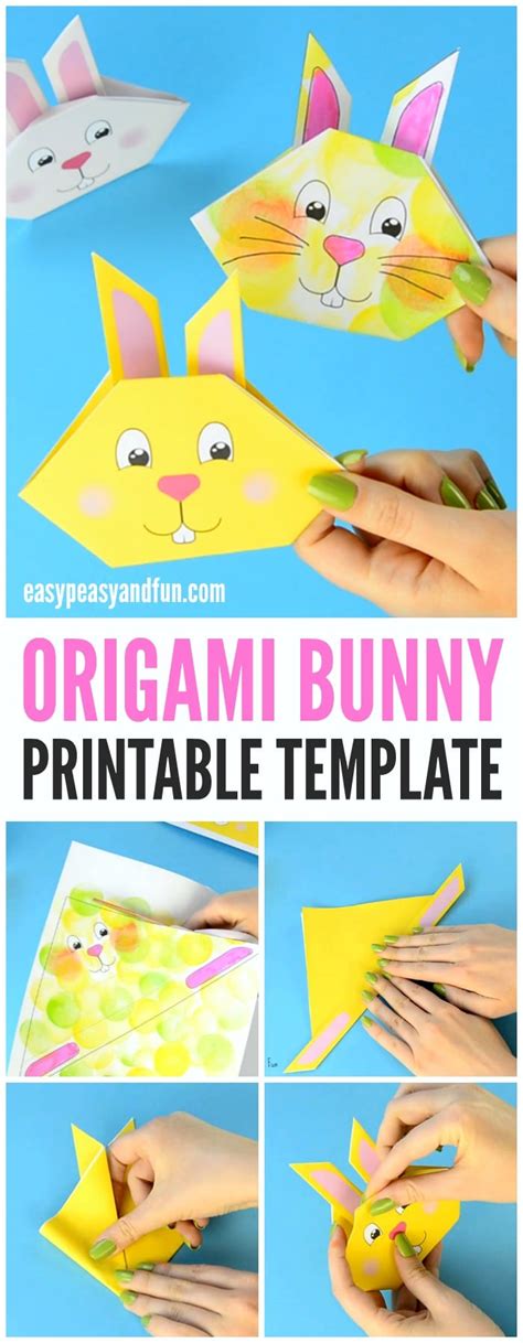 Free Printable Easter Origami Instructions Download Free Printable Easter Origami Instructions