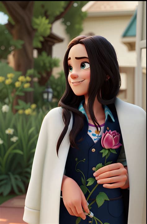 Disney Pixar Womens Style High Resolution Quality Seaart Ai