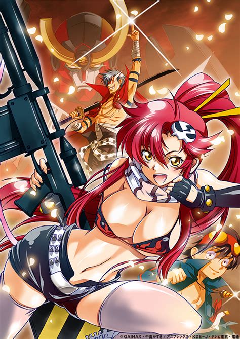 Yokota Mamoru Gurren Lagann Kamina Ttgl Simon Ttgl Yoko Littner