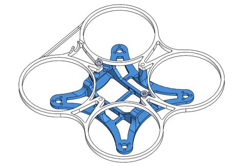 🖼️ Betafpv Meteor75 Replacement Frame・free 3d File For ・cults