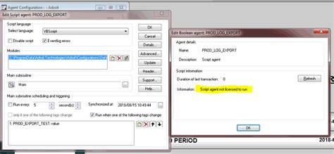 script agent not licensed support features discussions tips tricks questions problems