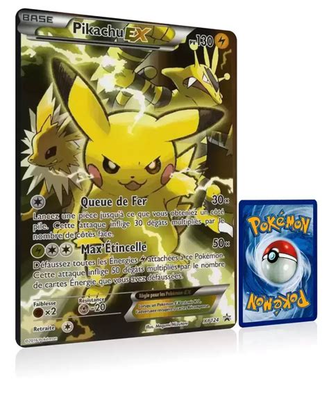 Pikachu Ex Jumbo Pokemon Jumbo Xxl Cards Xy Pokémon Card Xy124