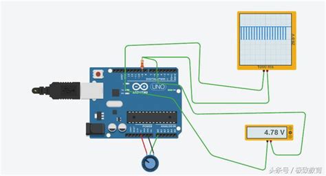 在線模擬用示波器測arduino 每日頭條