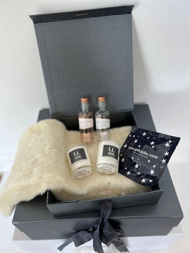 Salcombe Gin And Libby Lavender Candles Box Libby Lavender Three Wick Candle Wreath