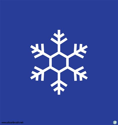 눈결정체 일러스트 Ai 무료다운로드 Free Snow Crystal Vector 어반브러시