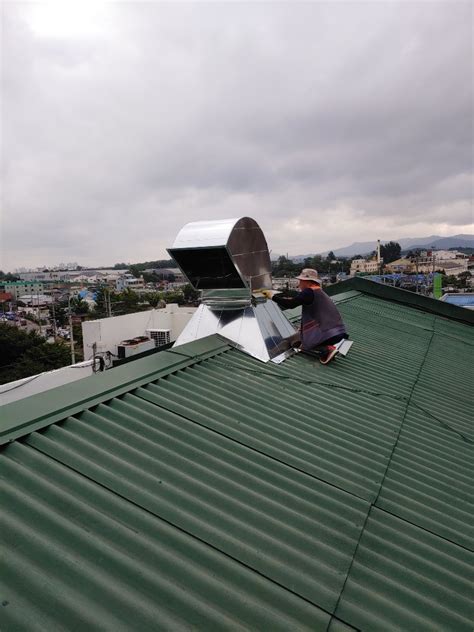 대구 닥트 공사 천장 지붕 환기 루프팬 함석 덕트 배기 대구환기공사대구덕트공사공장판낼환기공업용환풍기대구송풍기경산공단닥트 네이버 블로그