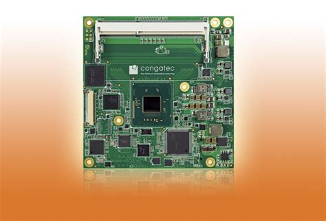 Congatec Anuncia Su Primer Módulo Qseven Con Familia De Procesadores Intel® Atom™ E3800 De Chip