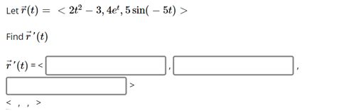 solved let find vec r t vec r t
