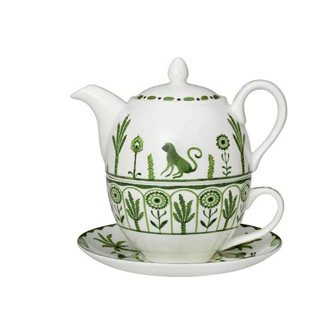 Sultans Garden Bone China Tea For One William Edwards Home