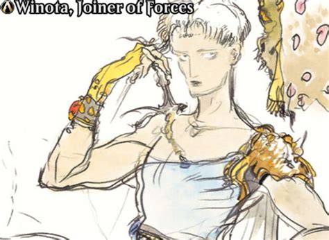 A Winota Joiner Of Forces · Final Fantasy Through The Ages Fca A