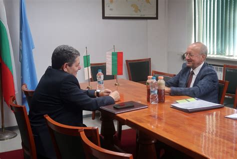 Новият посланик на Алжир посети БТПП БЪЛГАРСКА ТЪРГОВСКО ПРОМИШЛЕНА ПАЛАТА