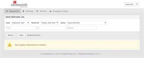 ProofPoint Essentials PPE Usage Guide Ravenscroft Online