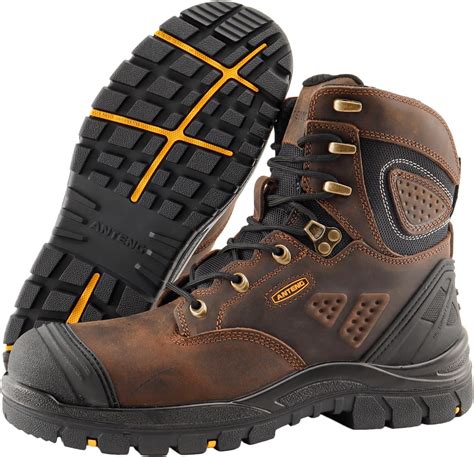Anteng Mens Work And Safety Footwear Composite Toe Work