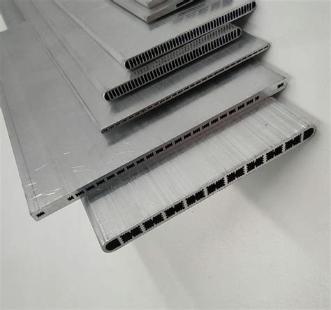 铝合金型材挤压定做冷凝器微通道管多孔扁管散热器铝型材开模定制 阿里巴巴