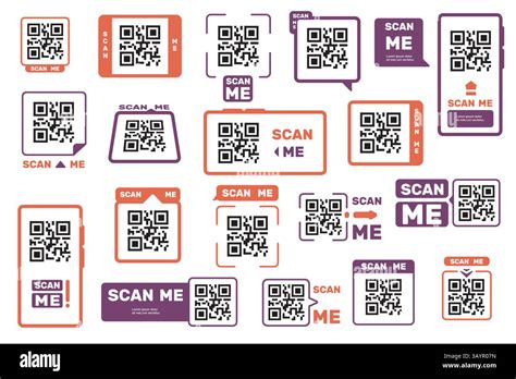 Qr Code Sticker Barcode Scan Stickers For Product Packaging Mobile App Qr Codes Identification