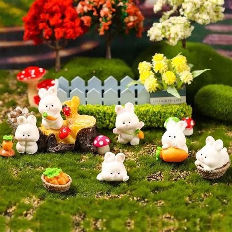 Фигурка заяц декор флорариум кукольный домик — ціна 75 грн у