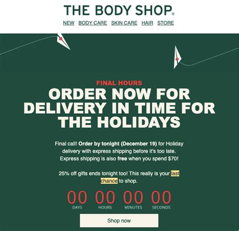 9 creative email countdown timer examples you can copy