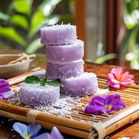 Filipino Ube Pastillas Candy Sugar Free Paleo