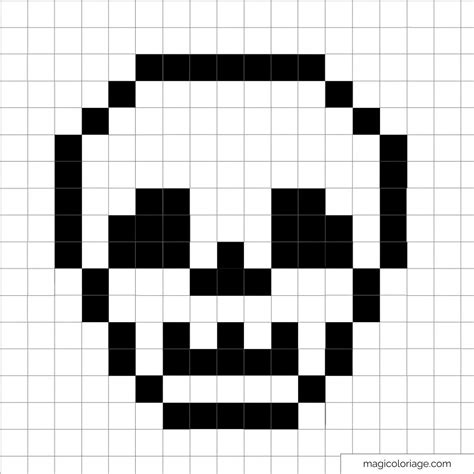 Retro Skull Pixel Art A Captivating Minimalist Design