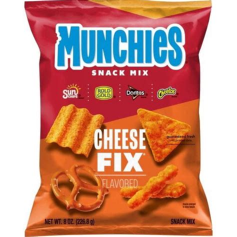 2 Pack Munchies Snack Mix Cheese Fix Flavored 8 Oz Package May Vary