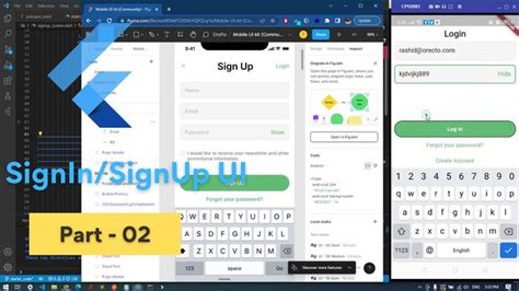 Sign And Signup Screen Ui In Flutter