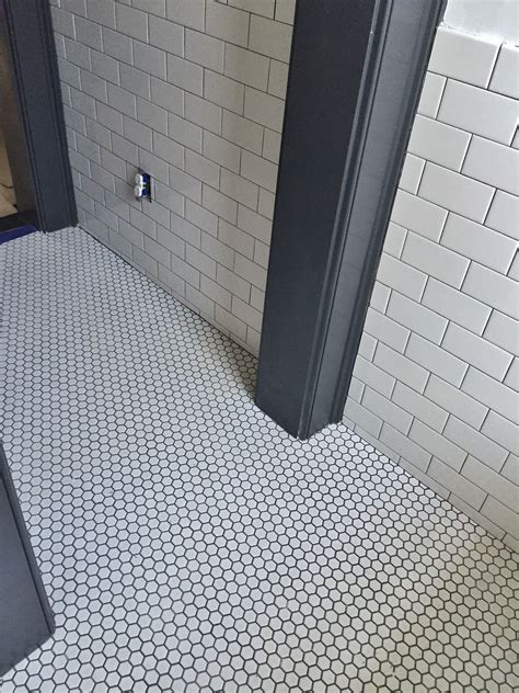 Bathroom Floor Penny Tile Flooring Blog