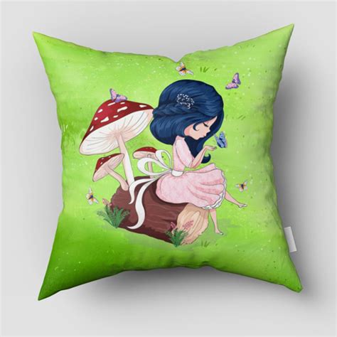 قیمت و خرید کوسن نوزاد دختر طرح پرنسس Cs 1143 چاپ دی تولید کننده ست اتاق کودک