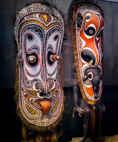 Mask Papua New Guinea Sculptures · Free Photo On Pixabay