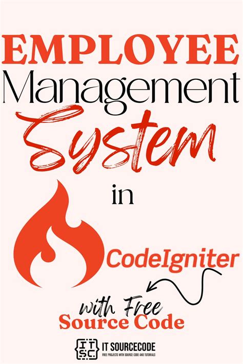 Employee Management System Project In Php Codeigniter With Source Code Employee Management